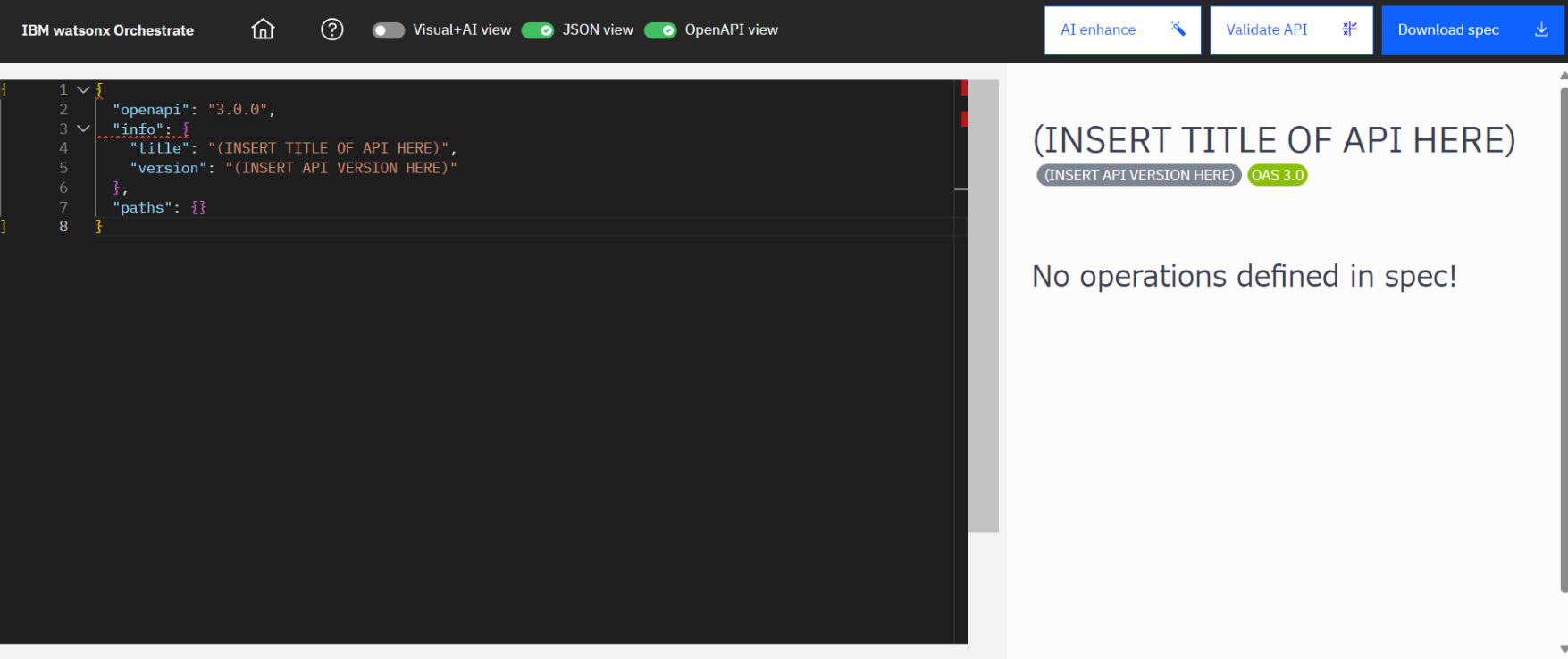 (オプション)OpenAPI Builder - wxoHandson