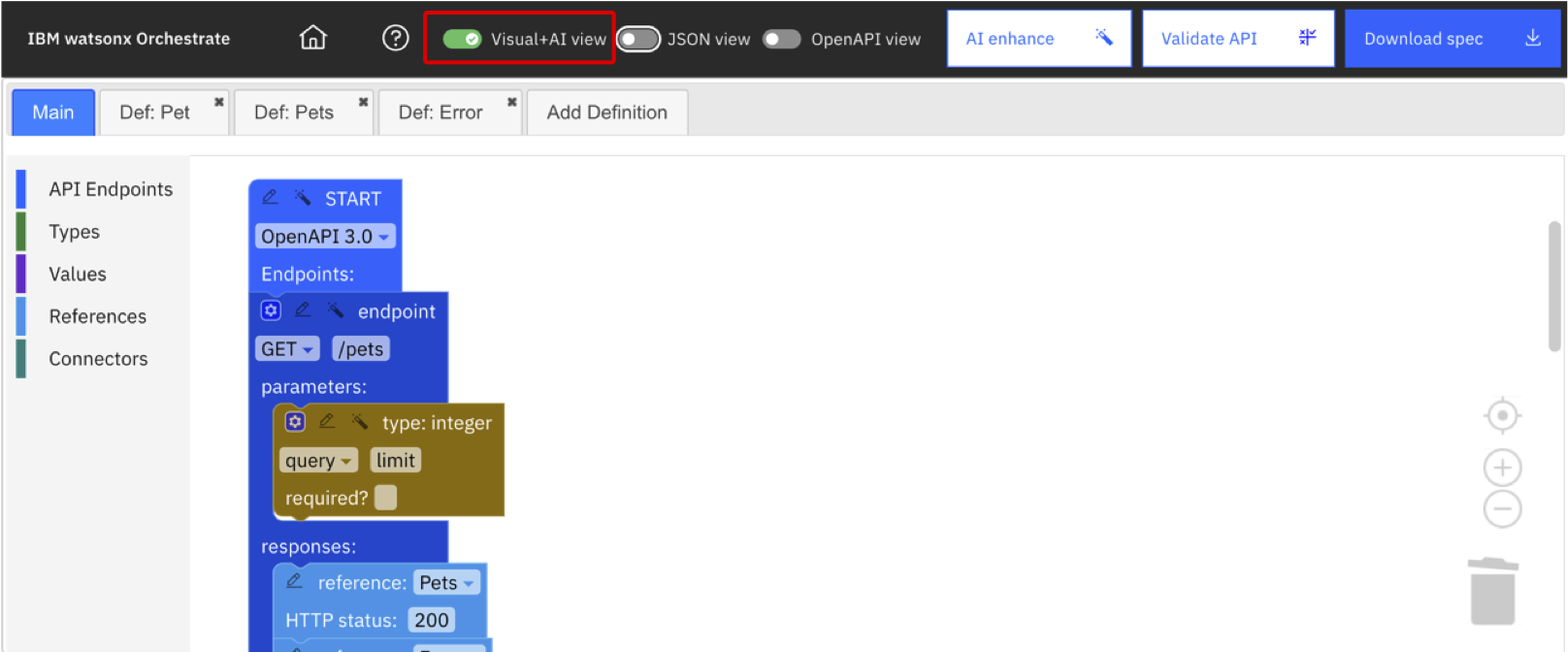 (オプション)OpenAPI Builder - wxoHandson